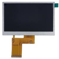China Customized 4.3 Inch IPS LCD Display 480x272 Resolution 300Cd/m2 MCU interface for sale