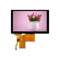China 350 Cd/M2 5 Inch TFT Touch Screen 800x480 Resolution RGB Interface LCD Touch Display for sale