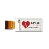 China OEM Electronic Paper Display 0.97 Inch Color Epaper Display 88x184 SPI Interface for sale