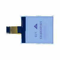 China 600 Brightness Monochrome LCD Panel 128x128 SPI Interface FSTN Gray Mode for sale