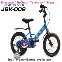 China Steel Frame 3 To 8 Years Old Kids Bicycle With Training Wheels Personalized 12inch 16inch for sale