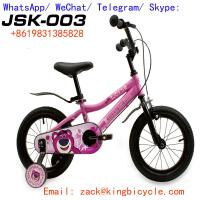 China Steel Frame 3 To 8 Years Old Kids Bicycle With Training Wheels Personalized 12inch 16inch for sale