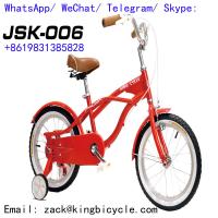 China Steel Frame 3 To 8 Years Old Kids Bicycle With Training Wheels Personalized 12inch 16inch for sale