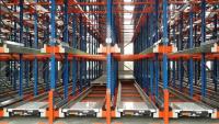 China Q235B Steel Radio Shuttle Warehouse Racking Heavy Duty Shelving Multi Level Type for sale