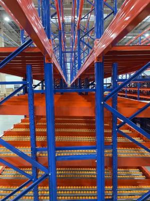 China Industrial Adjustable Lane Gravity Racking System With Interchangeable Roller for sale