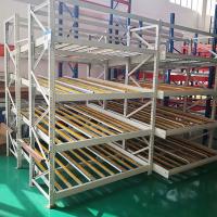 China Cold Chain Gravity Carton Flow Shelving Anti Condensation With Cold Resistant Rollers for sale