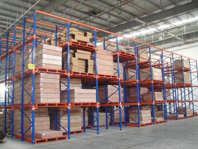 China High-Density Q235B Steel Radio Shuttle Racking System for Warehouse Storage Customizable Load Capacity for sale