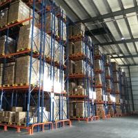 China Heavy Duty Adjustable Pallet Racking System with Q235B Steel Structure and Customizable Warehouse Storage Solution for sale
