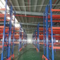 China Heavy Duty Selective Pallet Rack with Q235B/Q355B Steel and Powder Coated Finish for 2-6 Levels Warehouse Storage for sale