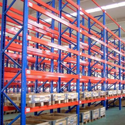 China Q235B Q355B Steel Selective Pallet Racking with 2-6 Levels and Powder Coated & Galvanized Finish for sale