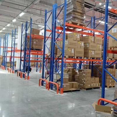 China Heavy-Duty Storage Selective Pallet Rack System with High Load Performance for sale