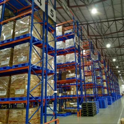China High-Strength Steel Selective Pallet Racking System with Customizable Dimensions and 4000kg/Layer Capacity for Heavy-Duty Storage for sale