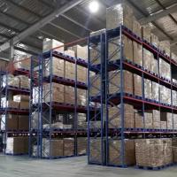 China Narrow-Aisle Pallet Rack with High Space Utilization, Enhanced Vertical Storage, and 100% Selective Access for Warehouses for sale
