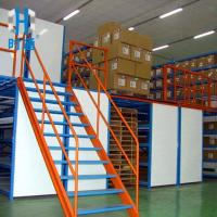China Multi Layer Steel Structure Mezzanine Rack with Powder Coating Antirust Finishing and Customizable Size for sale