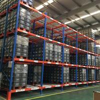 China Customized Heavy Duty Gravity Pallet Flow Racking Q235B Steel Pallet Storage Shelves for sale