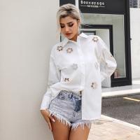 China Stand Out In Our Daring Skirt Set Crop Top Shirt Blouse Chic Black High Waisted Lace Tops With Stand Collar For Women for sale