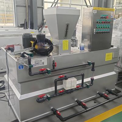 China Precision High-Speed Automatic Self-Cleaning Dosing Unit with 3-Tank System and PLC Control for Pool Water Treatment for sale
