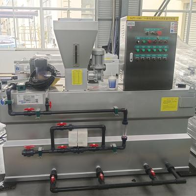 China HTJY-4000 Multi Channel Chemical PLC Automatic Dosing Machine with 3-Tank System for Industrial Water Treatment for sale