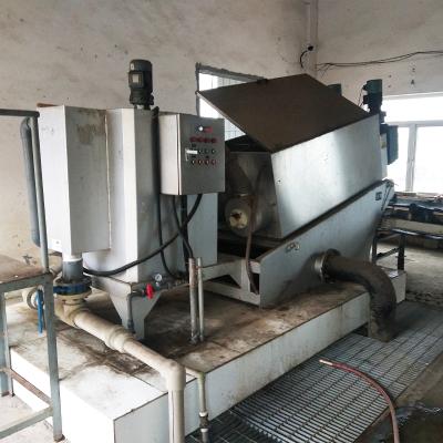 China IoT Intelligent 1000mm Filter Belt Sludge Dewatering System with PLC Touchscreen Control for Wastewater Treatment for sale
