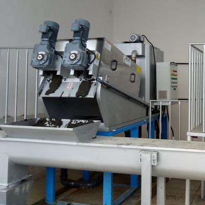 China 1500mm Double Belt Sludge Filter Press Machine - Continuous High-Capacity Slurry Dewatering Equipment with 30-Day Delivery for sale