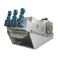 China DNT-3000 Spiral Screw Press Sludge Dewatering Equipment 80m³/H 3000mm Belt Width for sale