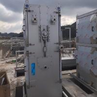 China Mechanical Grilles Drum Screen Machine 35° Angle Installation with 1-5mm Adjustable Gaps for Wastewater Treatment for sale