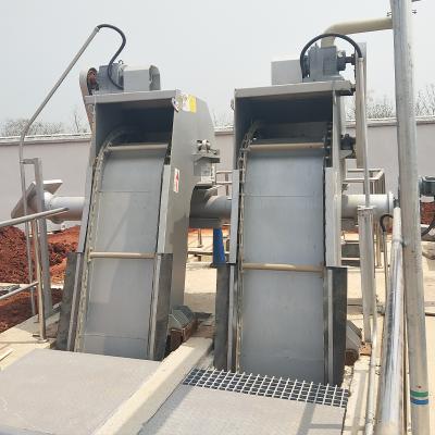 China High Precision Cyclical Rake Screen System with 6r/Min Speed and 10-100mm Grille Spacing for Wastewater Treatment for sale