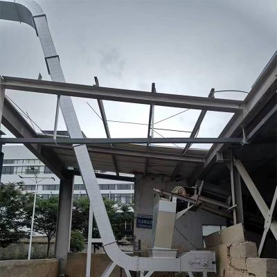 China High Inclination Screw Elevator for Vertical Lift - U-Shaped Chute Design with 30-Day Production Lead Time for sale
