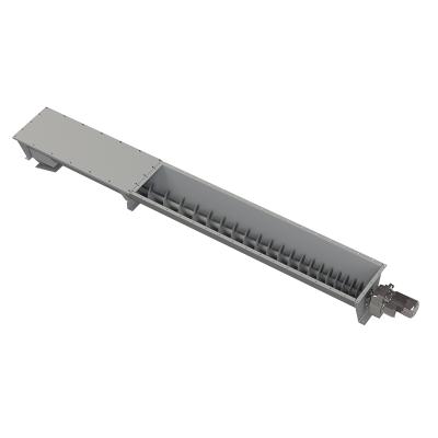China Fully Enclosed Tubular Screw Conveyor 10,000 sqm Facility Dust-Tight Design for Powdery Materials for sale