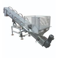 China Food Grade Stainless Steel Screw Conveyor with CIP Design - Shaftless Type for Sanitary Material Handling for sale