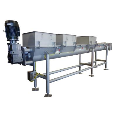 China Precision Dosing Weighing Screw Feeder with Variable Frequency Drive - Shaftless Conveyor for Industrial Applications for sale