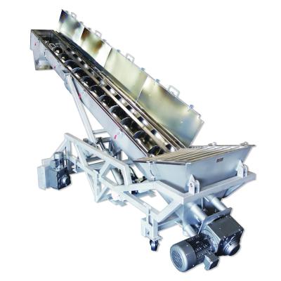 China High Temperature Resistant Shaftless Screw Conveyor for Hot Material Handling from Kilns - U-Shaped Chute Design with 15+ Years Manufacturing Experience for sale