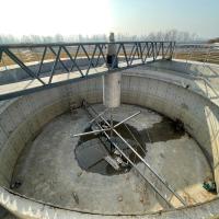 China Peripheral Drive Clarifier Scraper for Large Municipal Wastewater Treatment with 1:10 Tank Slope and Log Spiral Scraping for sale