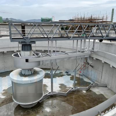 China Pump Extraction Clarifier Scraper with Adjustable Sludge Discharge Control - 1:10 Tank Slope & Multiple Bridge Configurations for sale