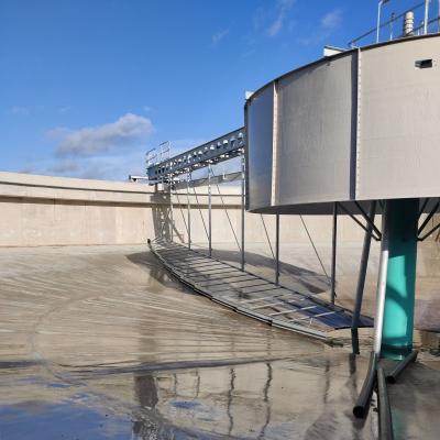 China 45m Bridge Type Fully Automatic Sludge Scraper with PLC Control for Unattended Wastewater Treatment Operations for sale