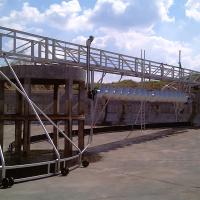 China 316L Stainless Steel Scum and Combined Rotating Sludge Scraper for Simultaneous Surface and Bottom Removal with 1:10 Slope Efficiency for sale