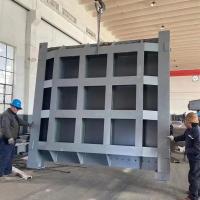China Heavy Duty Cast Iron Sewage Gates Square Round Type 10,000 sqm Facility 30-Day Production for Channel Flow Control for sale