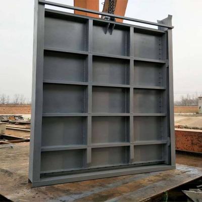 China Municipal Water Conservancy Cast Iron Gate - High Strength Pressure-Resistant Design with Wall-Mounted Installation for sale