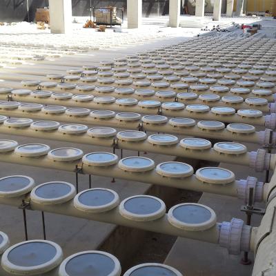 China Sapphire Fine Bubble Disc Diffuser 215-300mm with 1.5-3m³/h Air Flow for Wastewater Treatment for sale