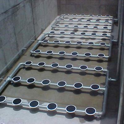 China Submersible Fine Bubble Aeration Diffuser 80-100µm Pore Size with 1.5-3m³/h Flow Rate for Wastewater Treatment for sale