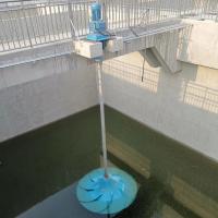 China Vertical Axle Mixer for Flocculation & Sedimentation Tanks - 3000m³ Capacity, 2W Energy Consumption for sale