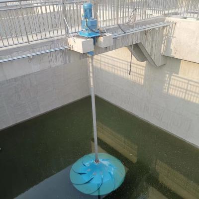 China Vertical Axle Mixer for Flocculation & Sedimentation Tanks - 3000m³ Capacity, 2W Energy Consumption for sale