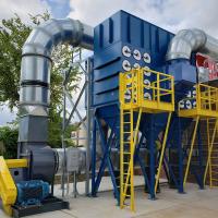 China Industrial Baghouse Dust Collector with 500-500,000 m³/h Airflow Capacity and ≥99.5% Filtration Efficiency for sale