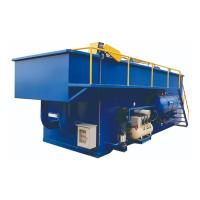 China 15kW Wastewater Treatment Dissolved Air Flotation Unit with 95-97% Sludge Moisture Reduction and 50% Space Savings for sale