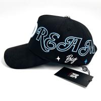 China Custom Baseball Caps 3D Embroidery 5 Panel Suede Satin Lining Design Hat for sale