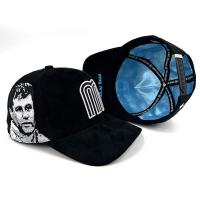 China Custom Baseball Caps 3D Embroidery 5 Panel Suede Satin Lining Design Hat for sale