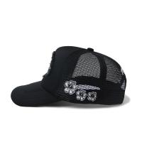 China Foam 5 Panel Trucker Hat 3D Embroidery Snapback Breathable Structured Cap for sale