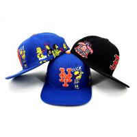 China Customized 6 Panel Unisex Embroidered Snapback Caps Acrylic Flat Bill Hip Hop Adjustable for sale