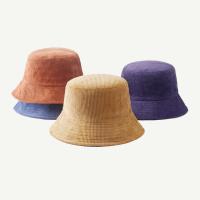 China Street Style Corduroy Bucket Hats Blank Unconstructed Custom logo for sale