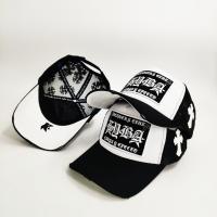 China Embroidered Patch Flowers Custom Embroidery Trucker Hats Mesh Cotton PU Leather Stitching All Around Patch for sale